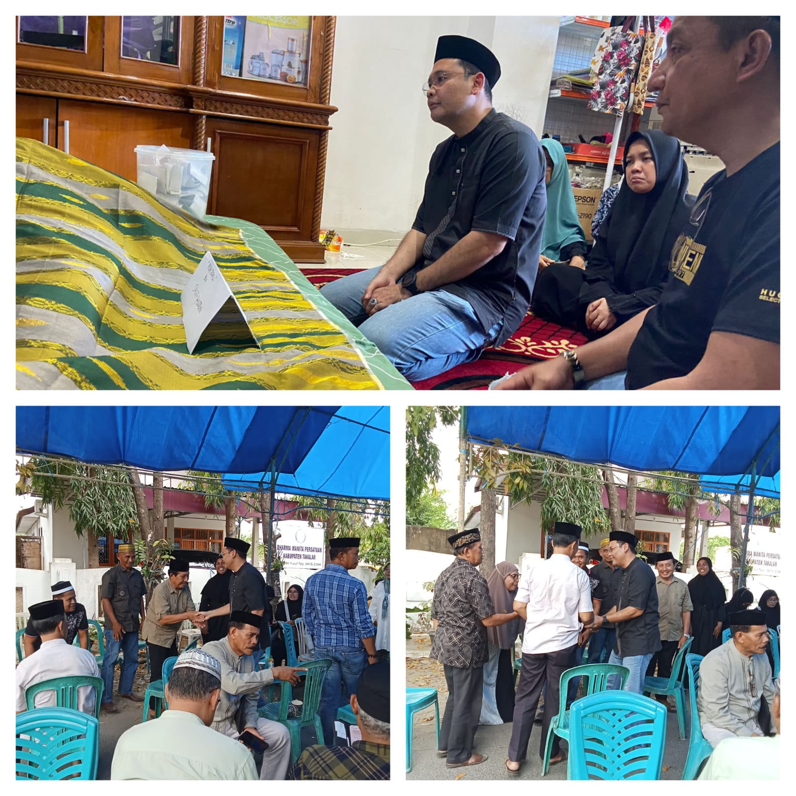 Bentuk Belasungkawa Kepada Keluarganya yang di Tinggalkan, H. Hengky ...